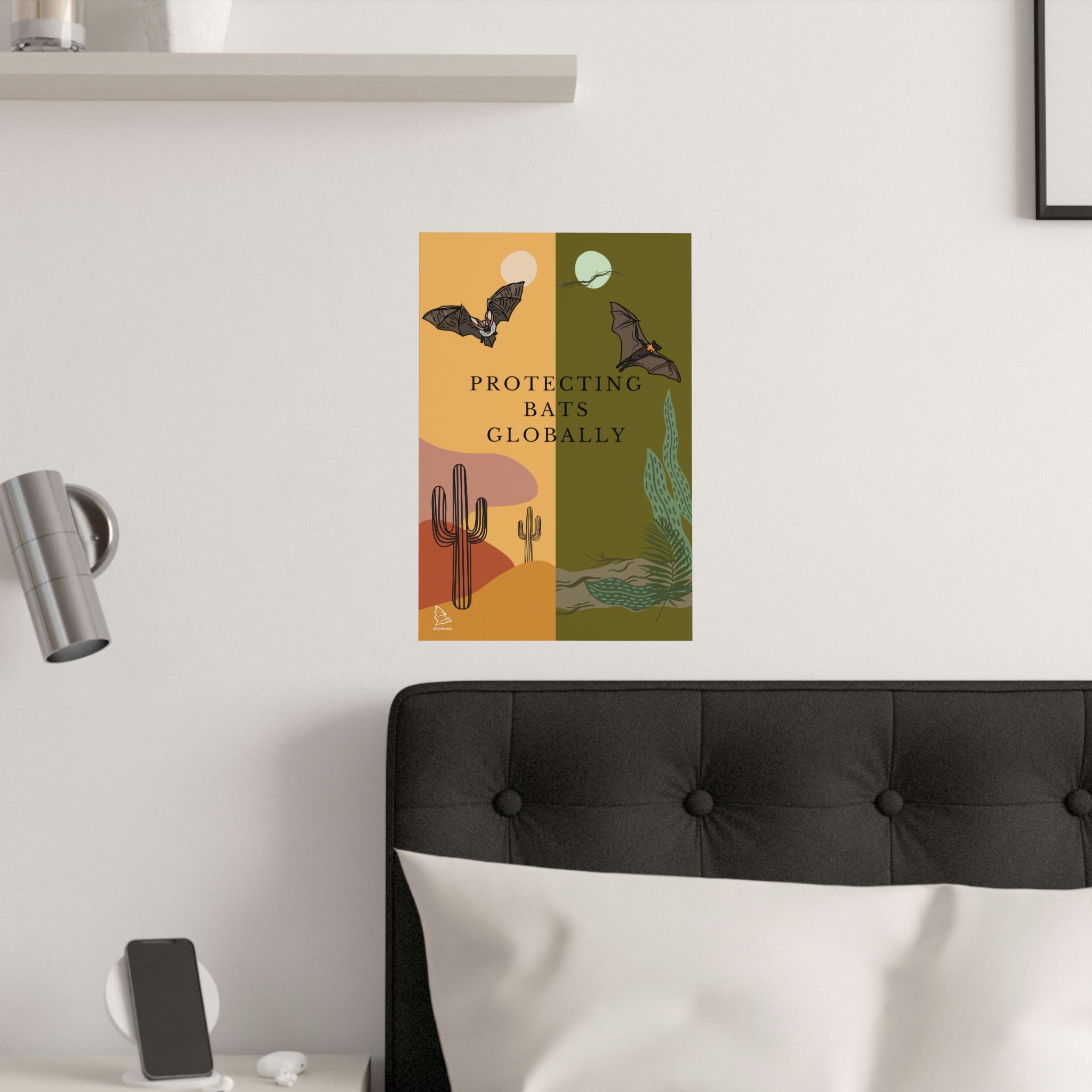 Protecting Bats Globally - Satin Poster – Bat Conservation International